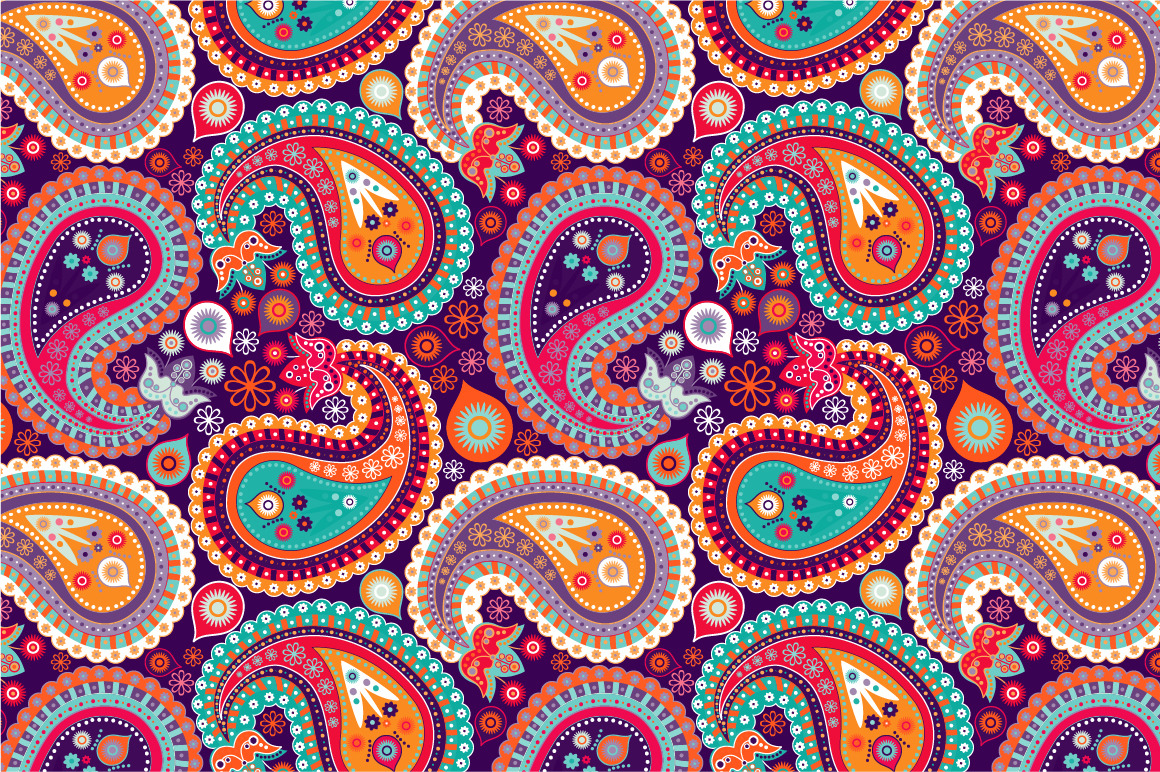 Seamless colorful pattern, a Pattern Graphic by Sunny_Lion