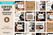 Coffee Shop Instagram, a Social Media Template by Snapybiz | Creative ...