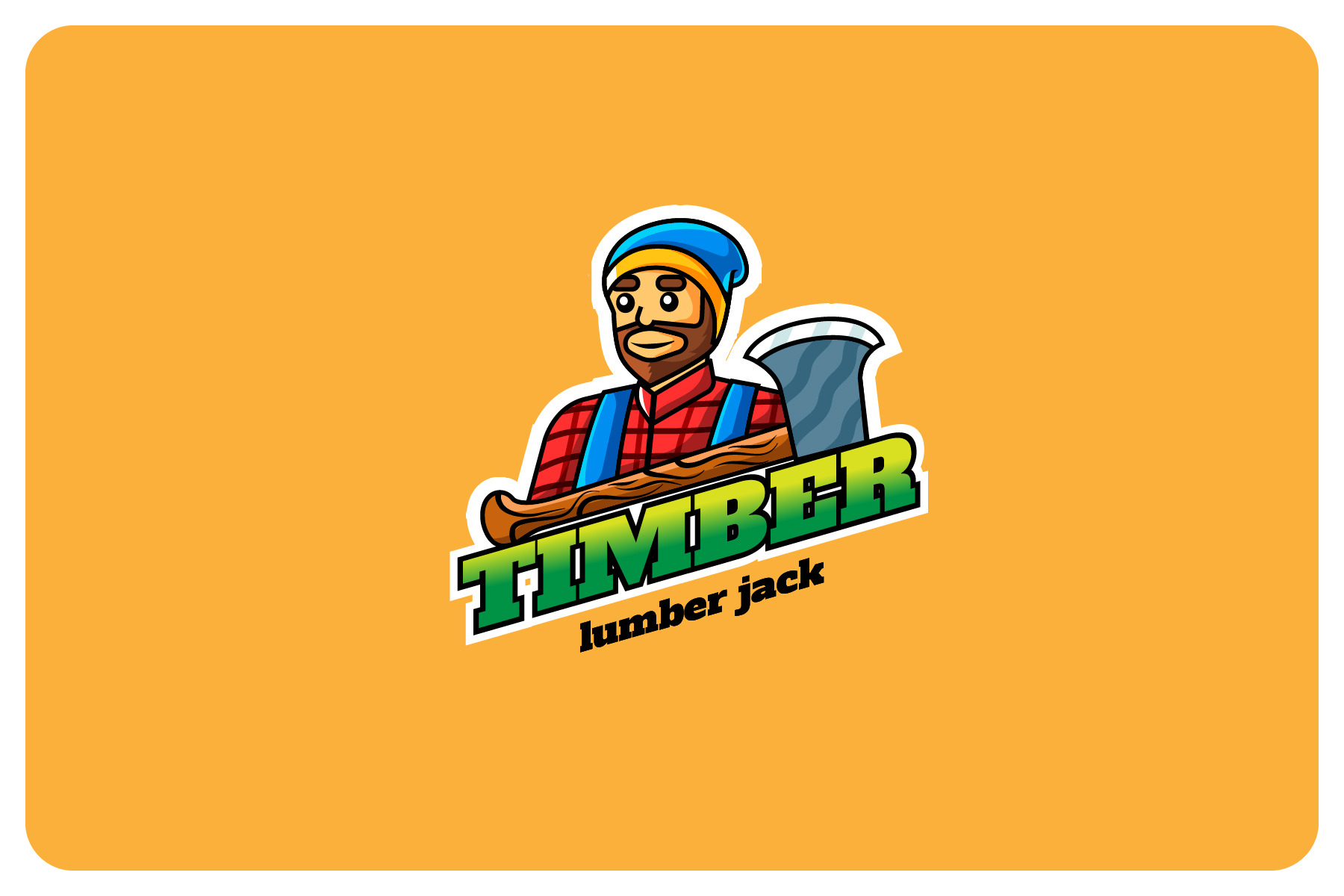 timber lumber - Mascot & Esport Logo | Branding & Logo Templates ...