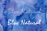 Digital paper - Blue natural, a Texture Graphic by AqwaColor