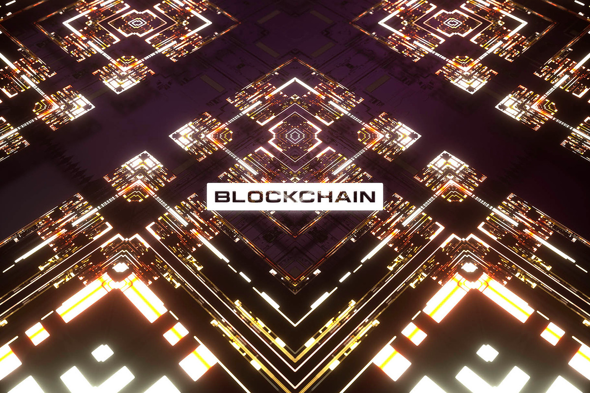 Blockchain: Digital Ecosystems, a Texture Graphic by RuleByArt