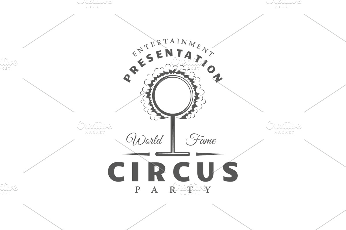 8 Circus Logos Templates Vol.2, a Branding & Logo Template by Art Design