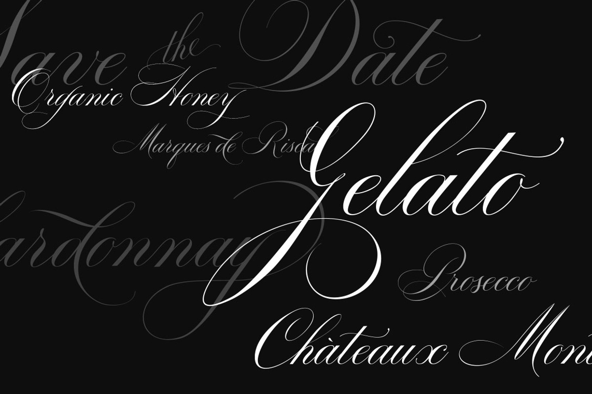 Bodega Script Elegant Wedding Font, a Script Font by vatesdesign