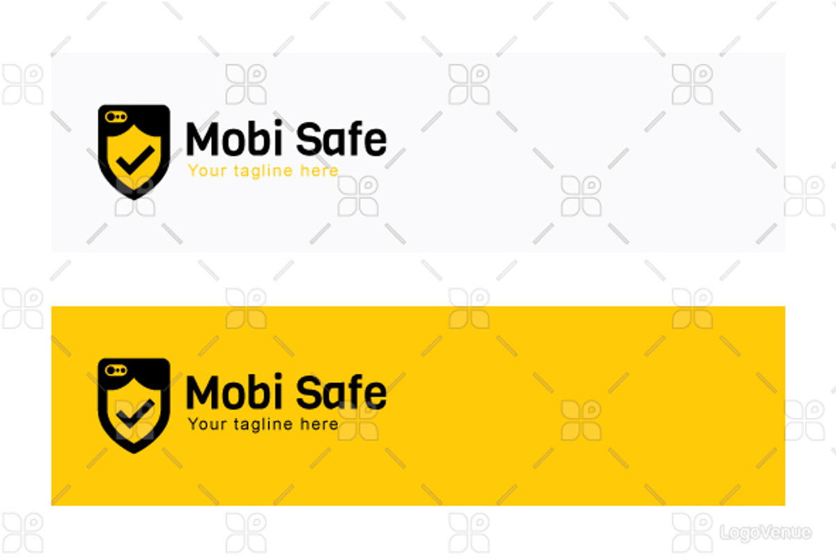 Mobi Safe - Mobile Safety Logo, a Branding & Logo Template by VecRas