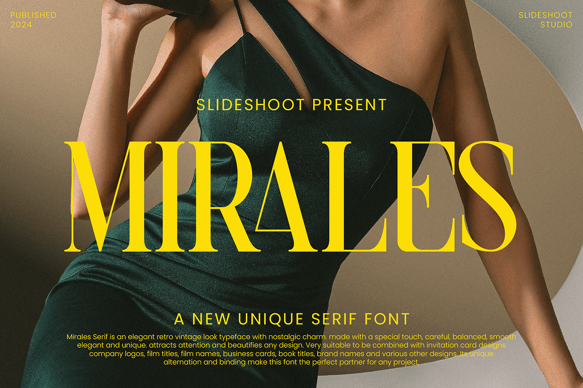 Mirales - Vintage Serif Font, a Serif Font by Idea Studio