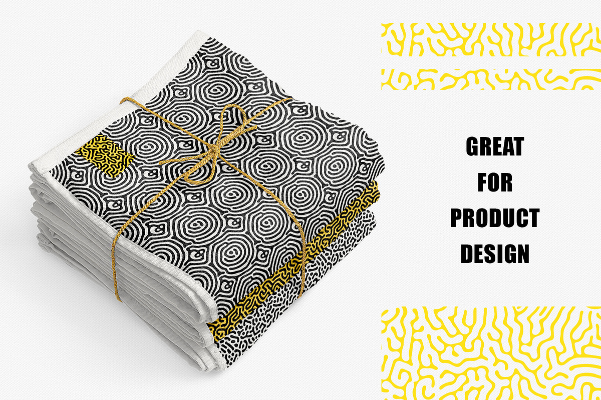 Abstract Seamless Vector Patterns