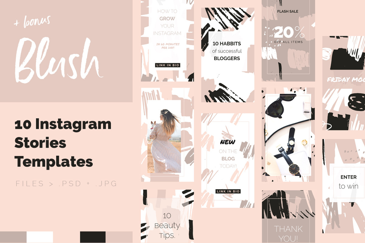 Blush Crush Patterns & Templates, a Pattern Graphic by Youandigraphics