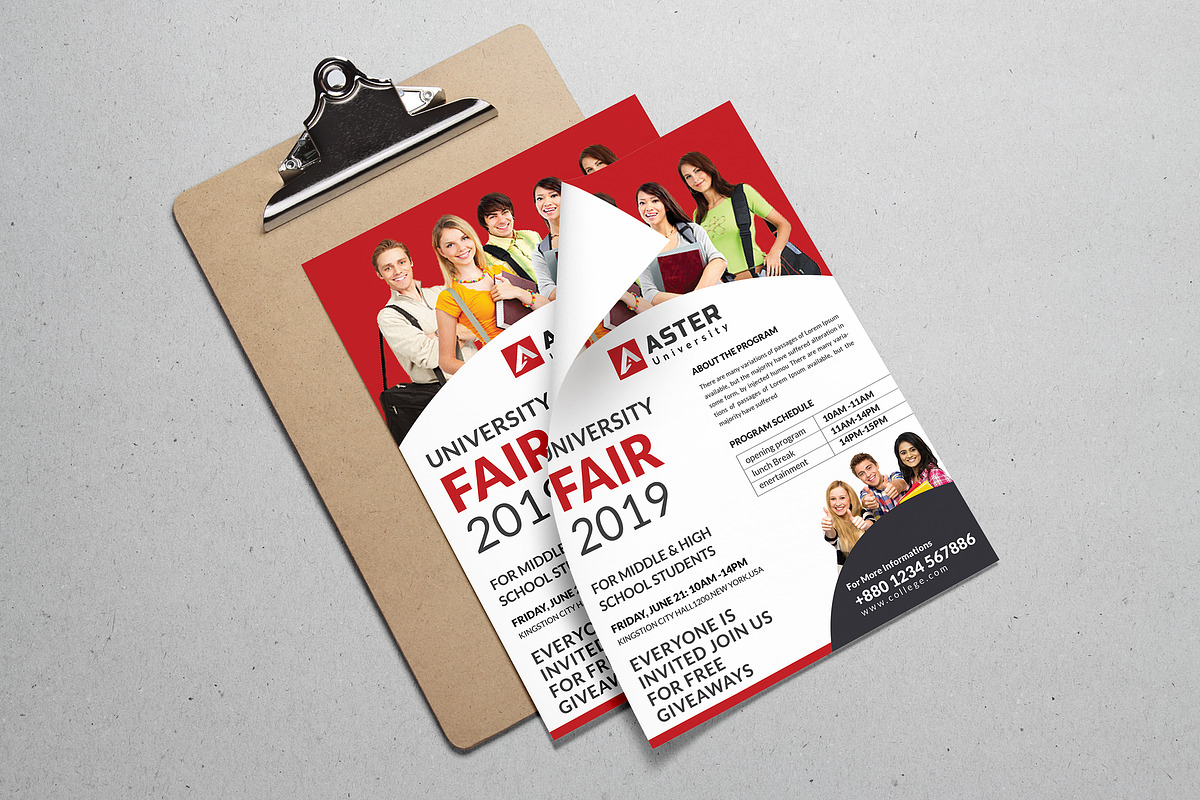 University Fair Flyer, a Flyer Template by UI_Expert