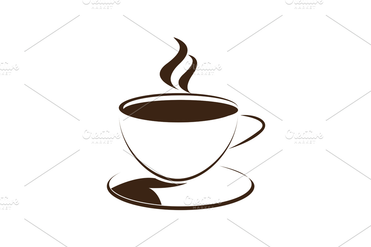 20 Logo Hot Coffee Templates Bundle, a Branding & Logo Template by ...