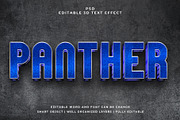 Panther Editable Text Effect Style, a Layer Style Add-On by designermdnazir