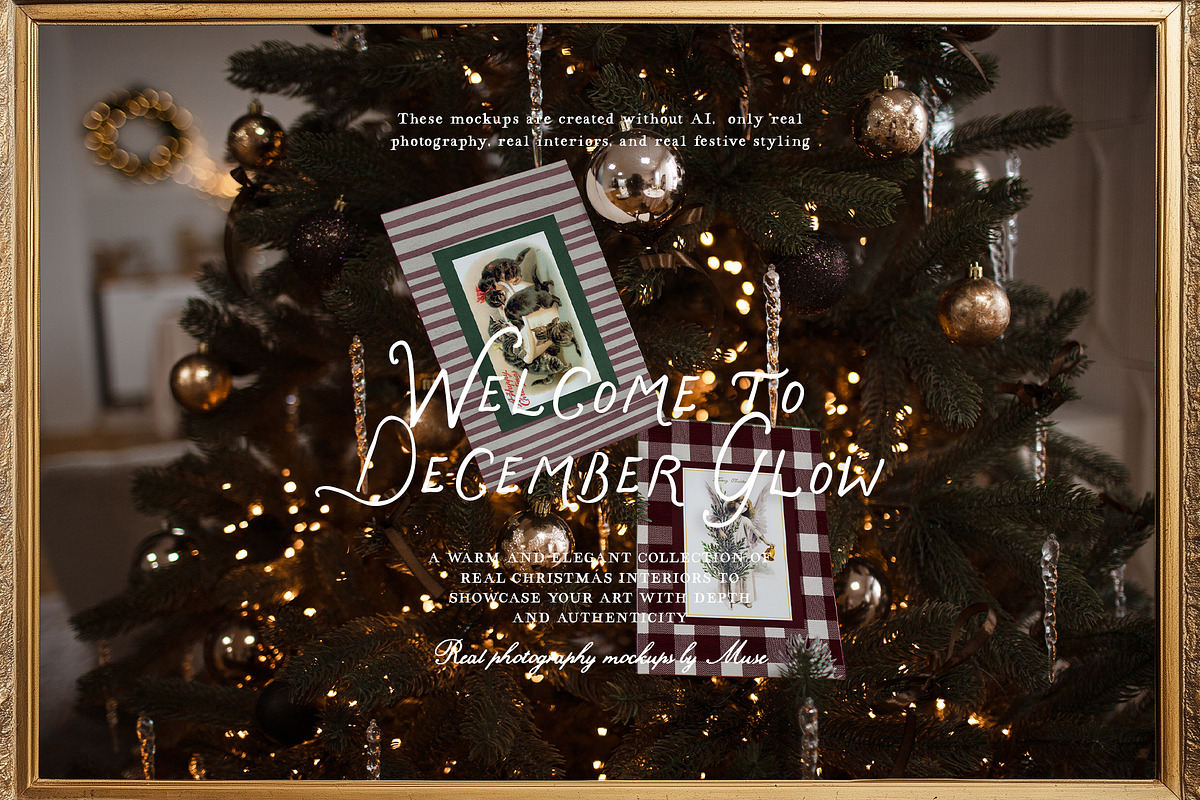 December Glow 150 Christmas Mockups