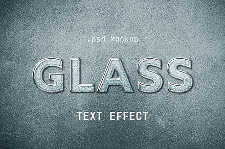 Glass Effect Photoshop | Layer Styles ~ Creative Market