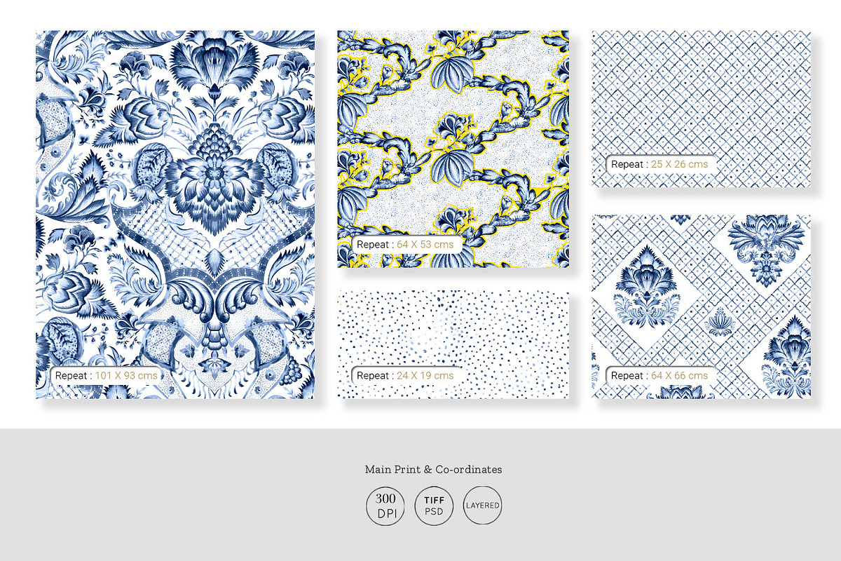 Nellore, Patterns Collection set!, a Pattern Graphic by TSTUDIO
