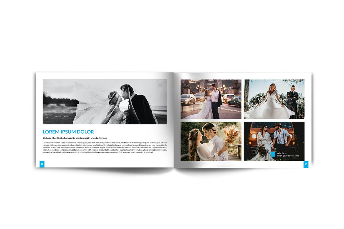 IMAGENIC A4 Landscape Template, a Brochure Template by TypeMakers ...