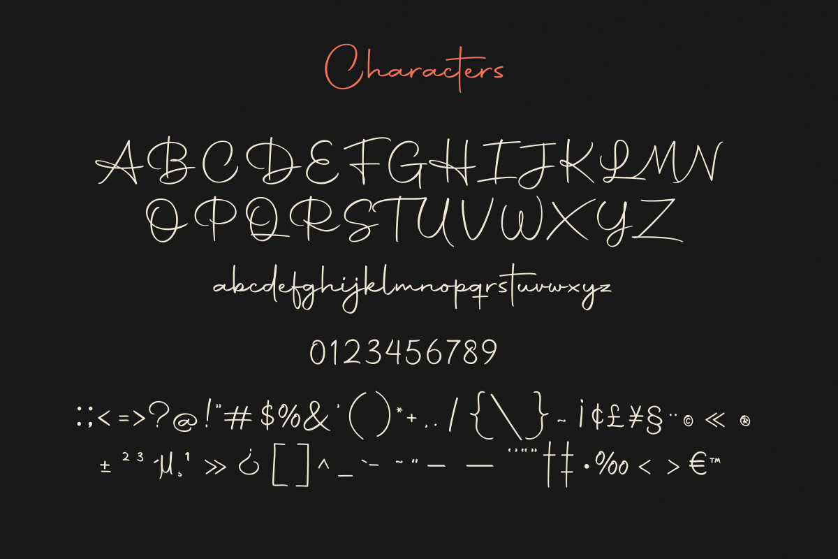 Autography - Signature Font, a Script Font by Hendra Pratama