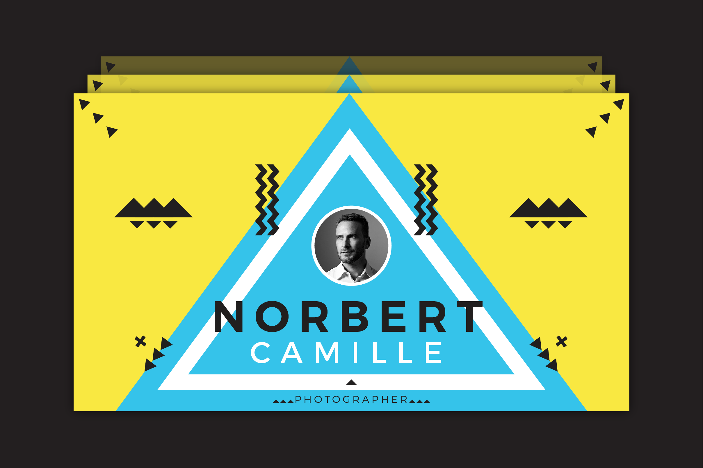 Norbert Camille Business Card, a Business Card Template by D | S ...
