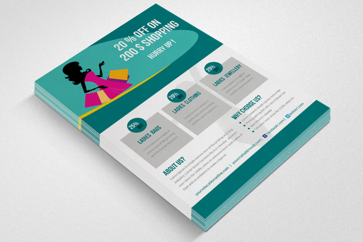 Special Sale Offer Flyer Template, a Flyer Template by Psd Templates