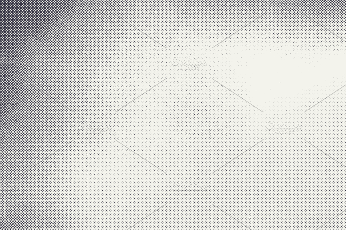 Retro Halftone Textures, a Texture Graphic by GhostlyPixels