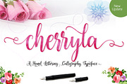Cherryla Script, a Script Font by joelmaker
