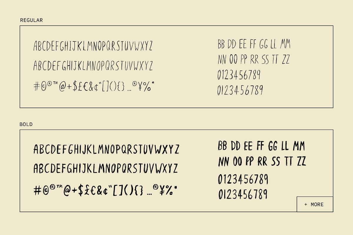 Voodoo Scratchy Halloween Font