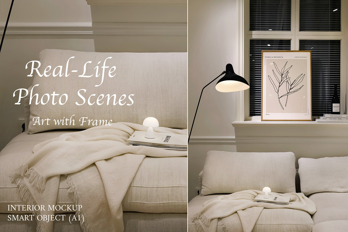 Aesthetic Real-Life Mockup Scene, a Product Mockup by ArtwithFrame