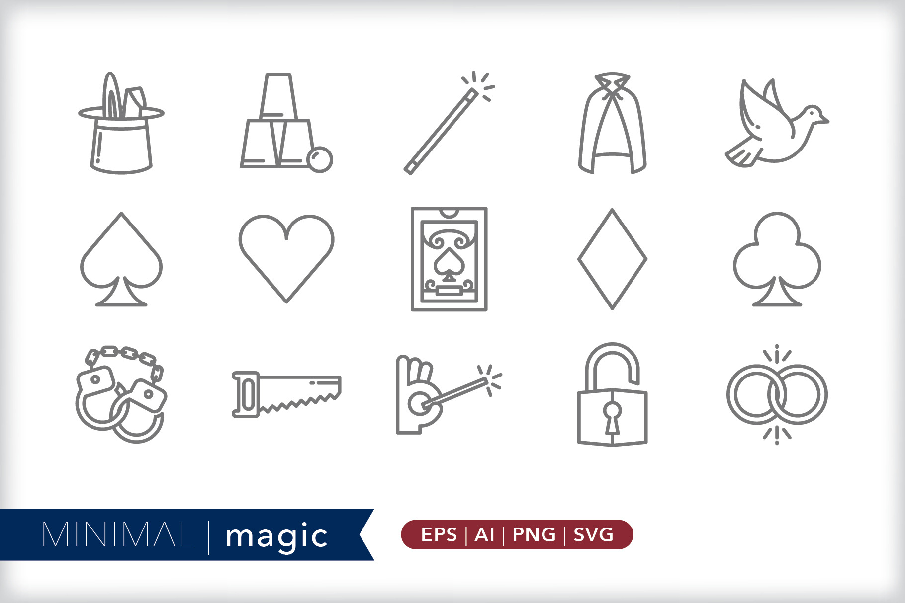 Minimal magic icons, an Outline Icon by Picture Window