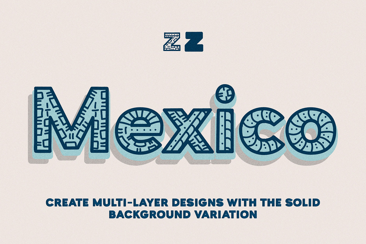 Mayaglyph - Mexico/Aztec Font