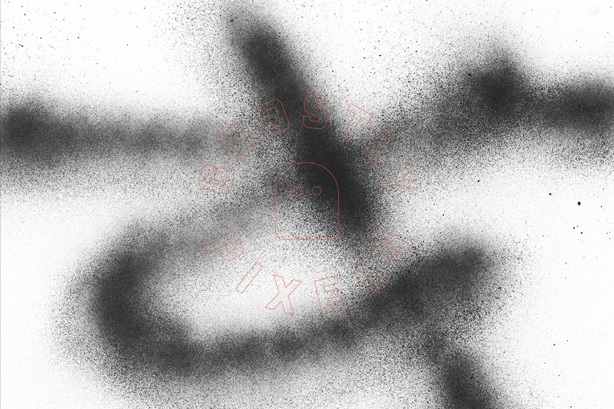 Spray Paint Textures, a Texture Graphic by GhostlyPixels