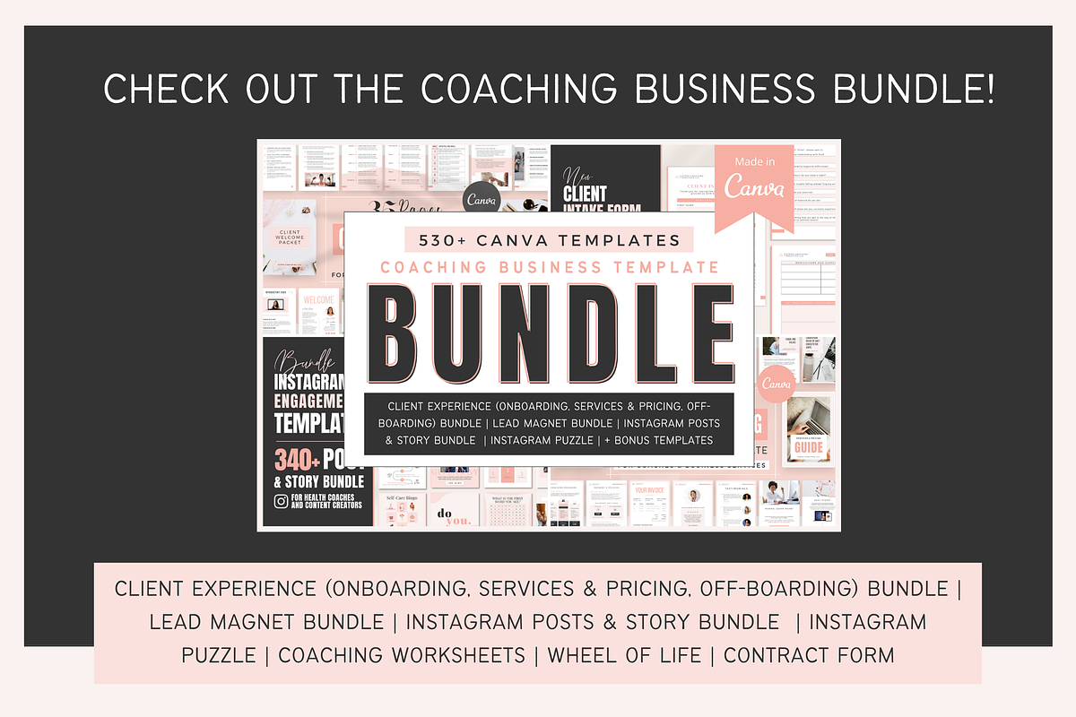 Client Intake Form Canva Template, a Brochure Template by Designs by ...