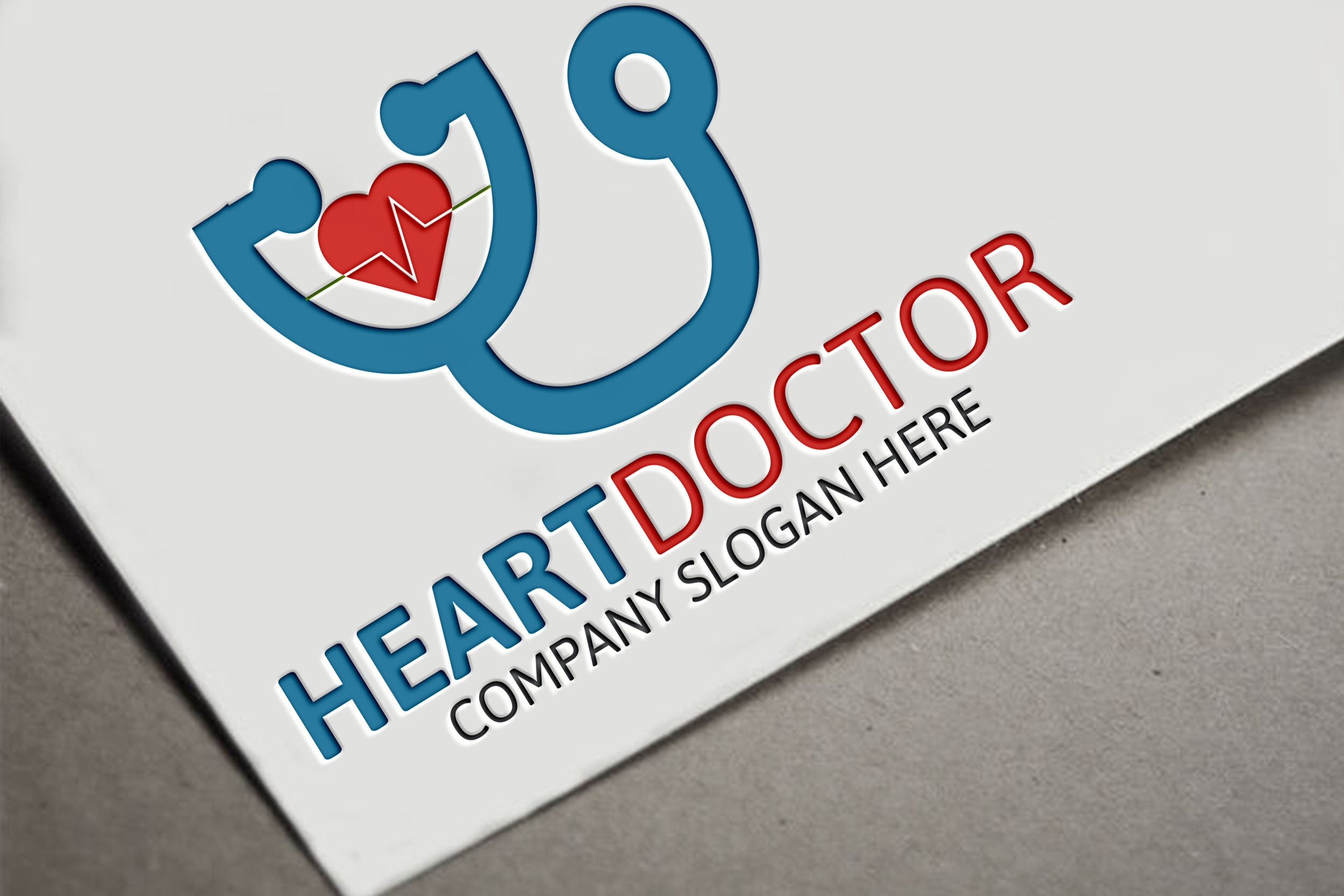Heart Doctor Logo | Branding & Logo Templates ~ Creative Market