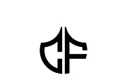 CF Logo design vector template, a Branding & Logo Template by xcoolee