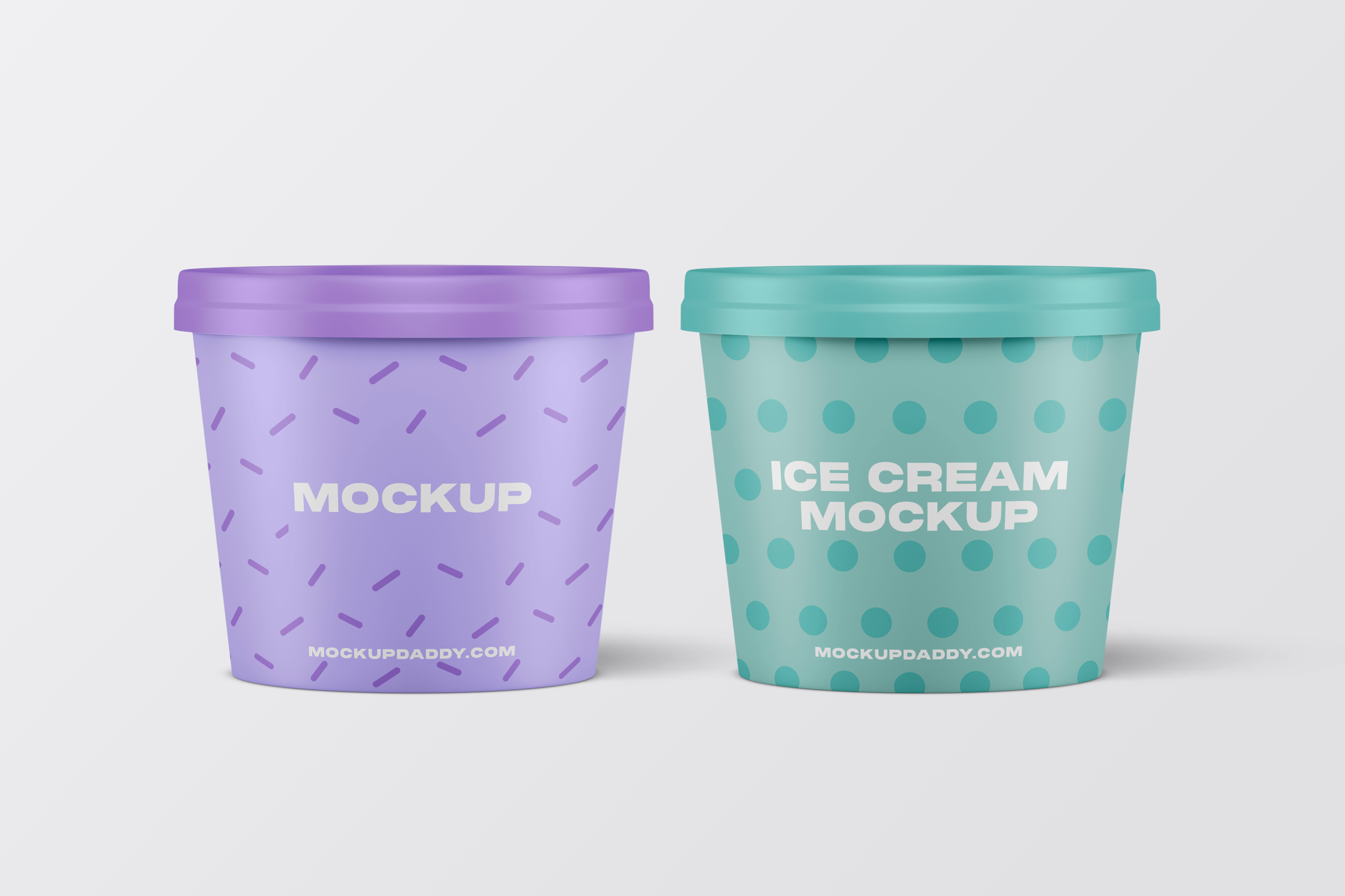 Small Ice Cream Tub Mockup, a Packaging Mockup by Mockupdaddy