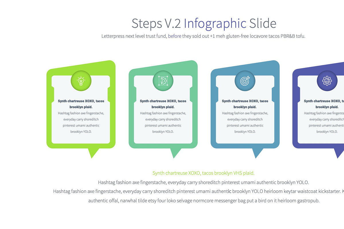 Steps V.2 PowerPoint Slides, a Presentation Template by Pulsecolor