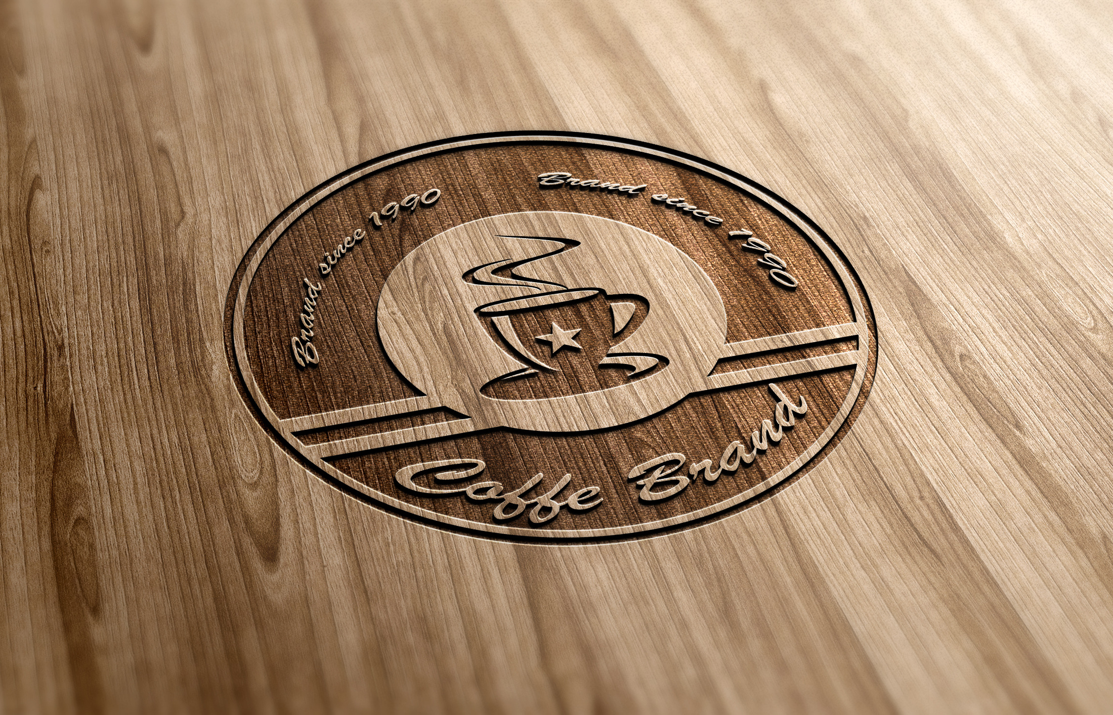 Coffe Log Design, a Branding & Logo Template by Florin Chitic