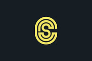 letter CS/SC initial logo | Branding & Logo Templates ~ Creative Market