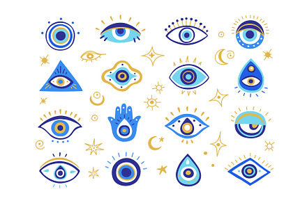 Vintage Magic Symbols, an Illustration by Anna