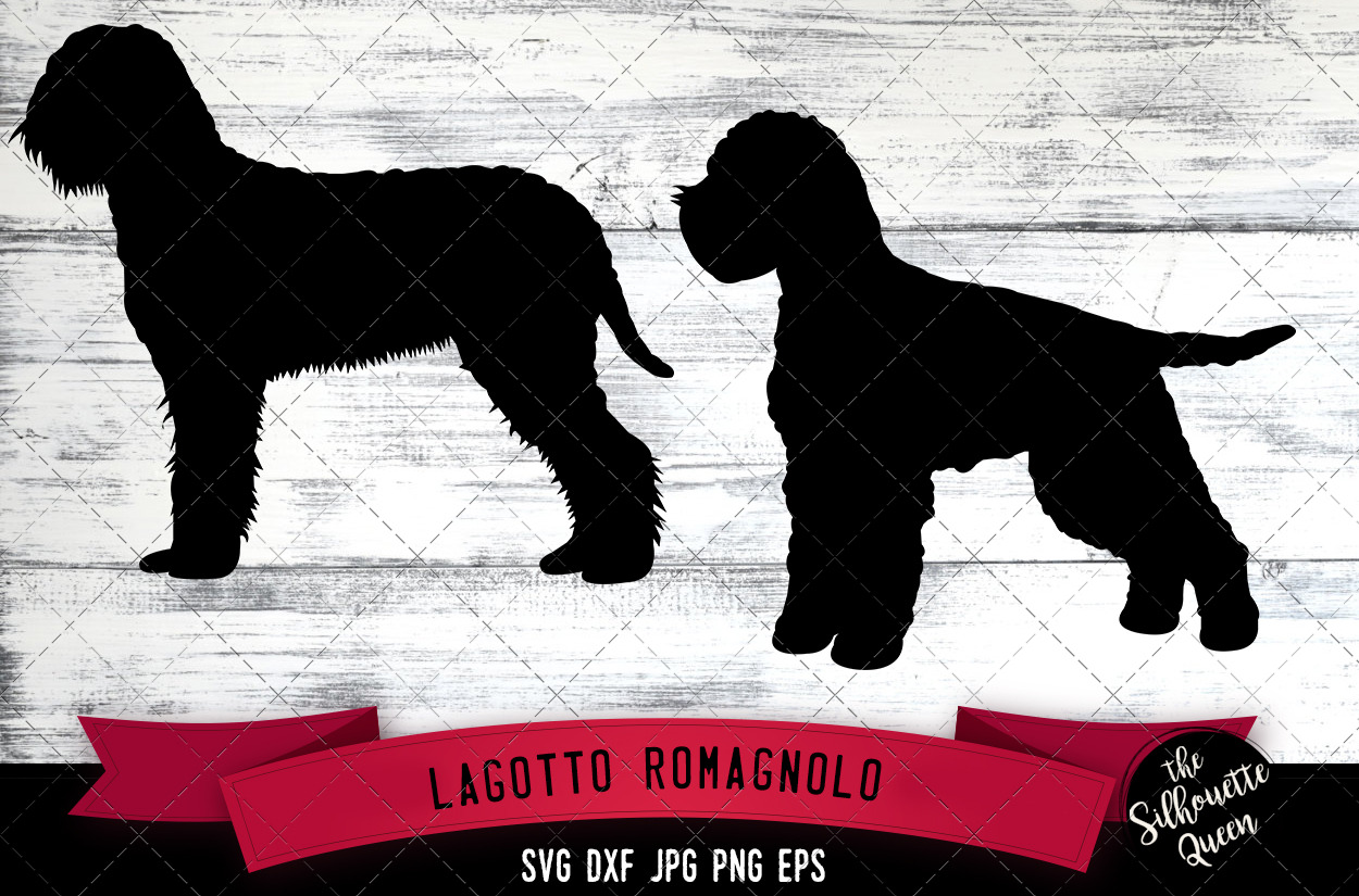 Lagotto Romagnolo Silhouette Vector, an Animal Illustration by The ...