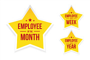 Best Employee award star, a Graphic by Lin´s