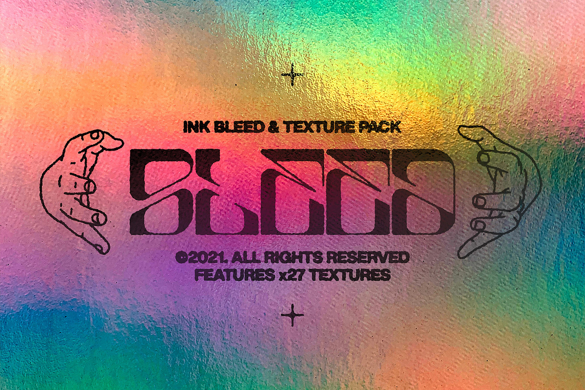 Ink Bleed Texture Pack, a Texture Graphic by Studio Innate | Creative ...