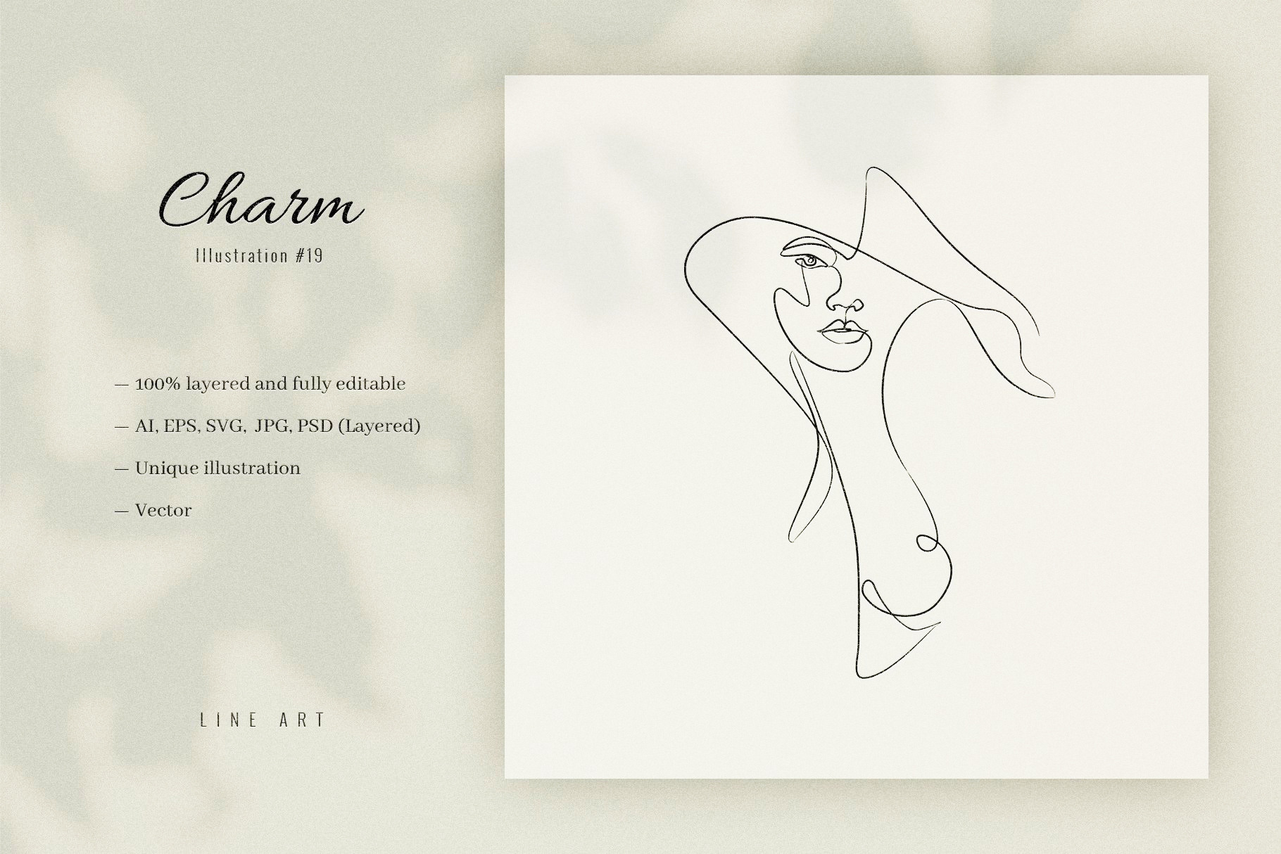 Charm #19. Line Art Illustration, a Decorative Illustration by le-genda
