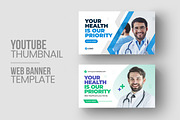 Medical YouTube Thumbnail, a Social Media Template by DesignOriel