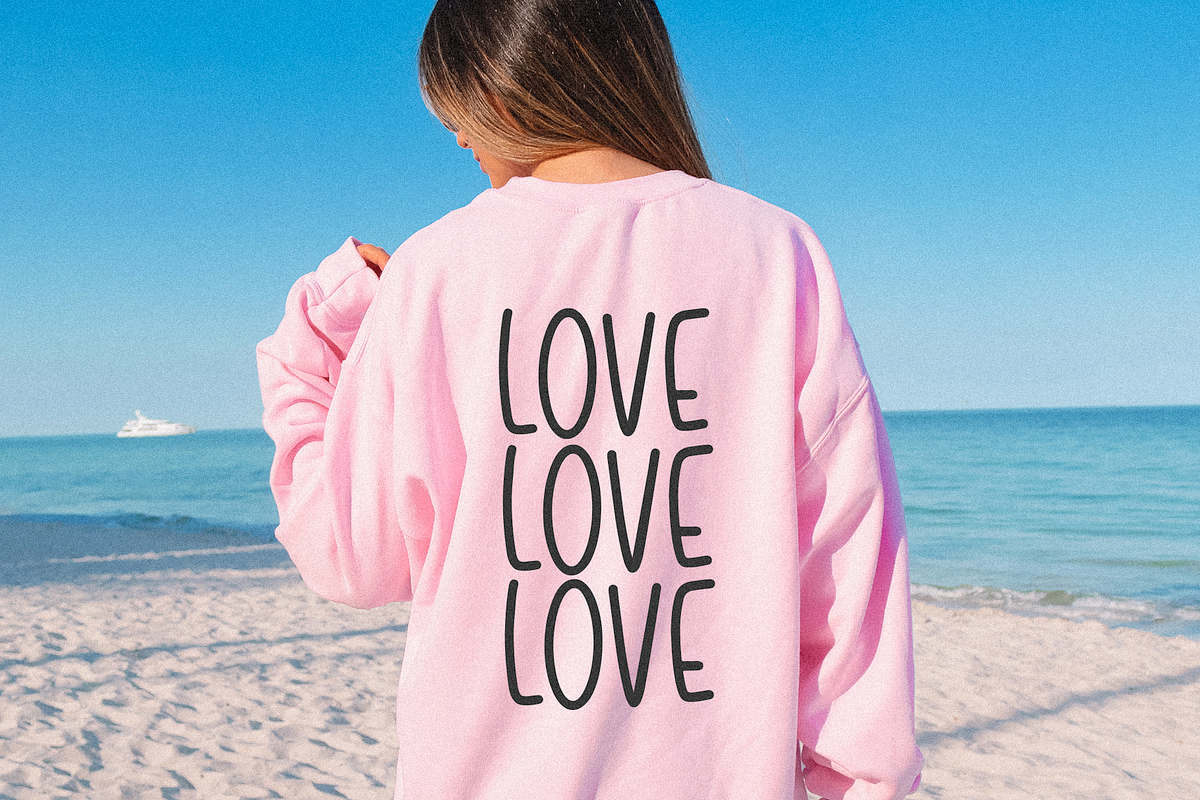 Beach Bikini | Fun Handwritten Font, a Font by KA Designs