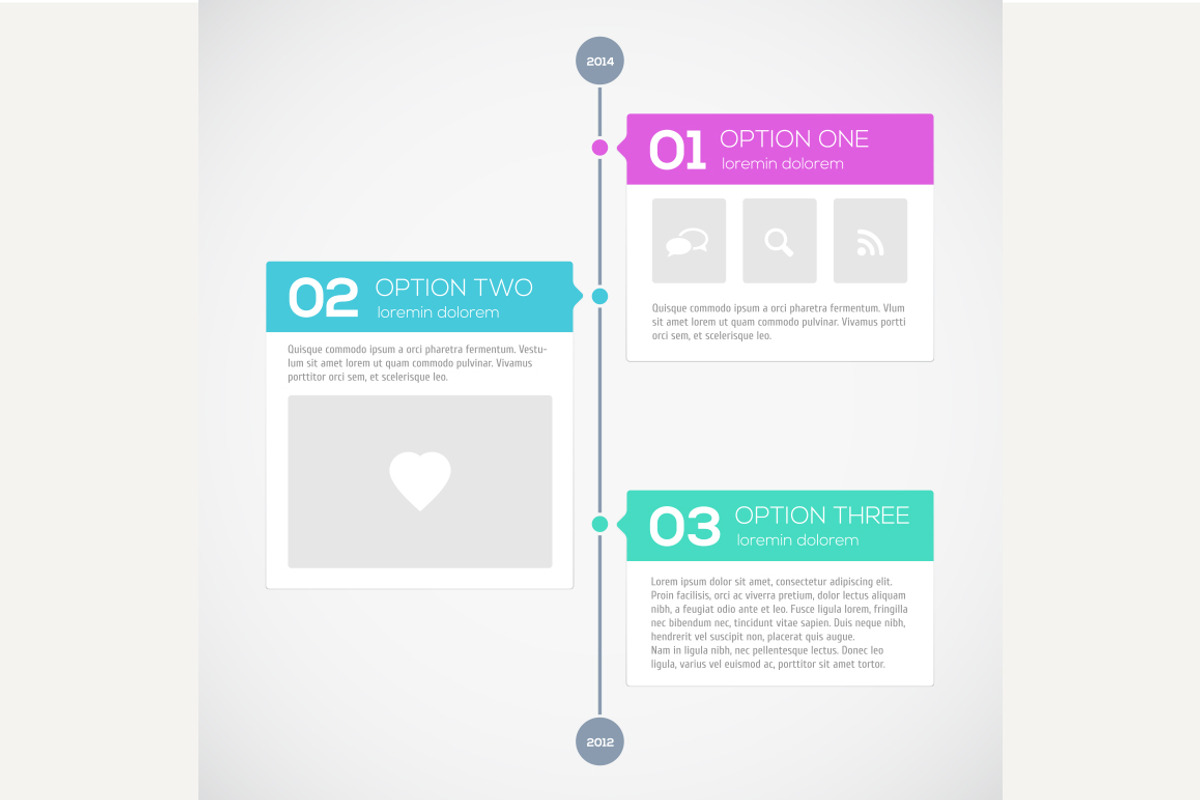 Modern timeline design template, a Graphic by Shanvood art