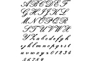 Baroque Komaiza, a Script Font by Dz Akali