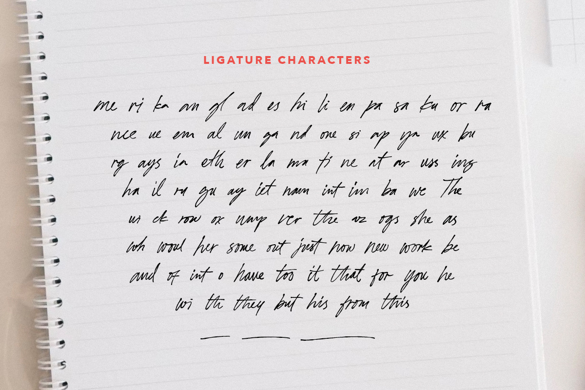 Awesome Ways - Ligature Script, a Script Font by Sarid Ezra