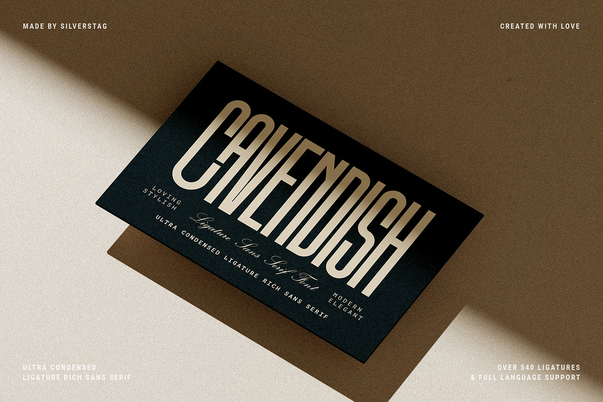 First Contact - Ultra Condensed Font, a Sans Serif Font by SilverStag ...
