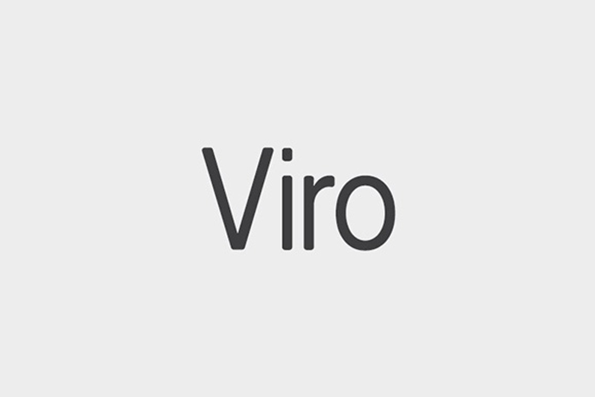 Viro, a Sans Serif Font by Medialoot