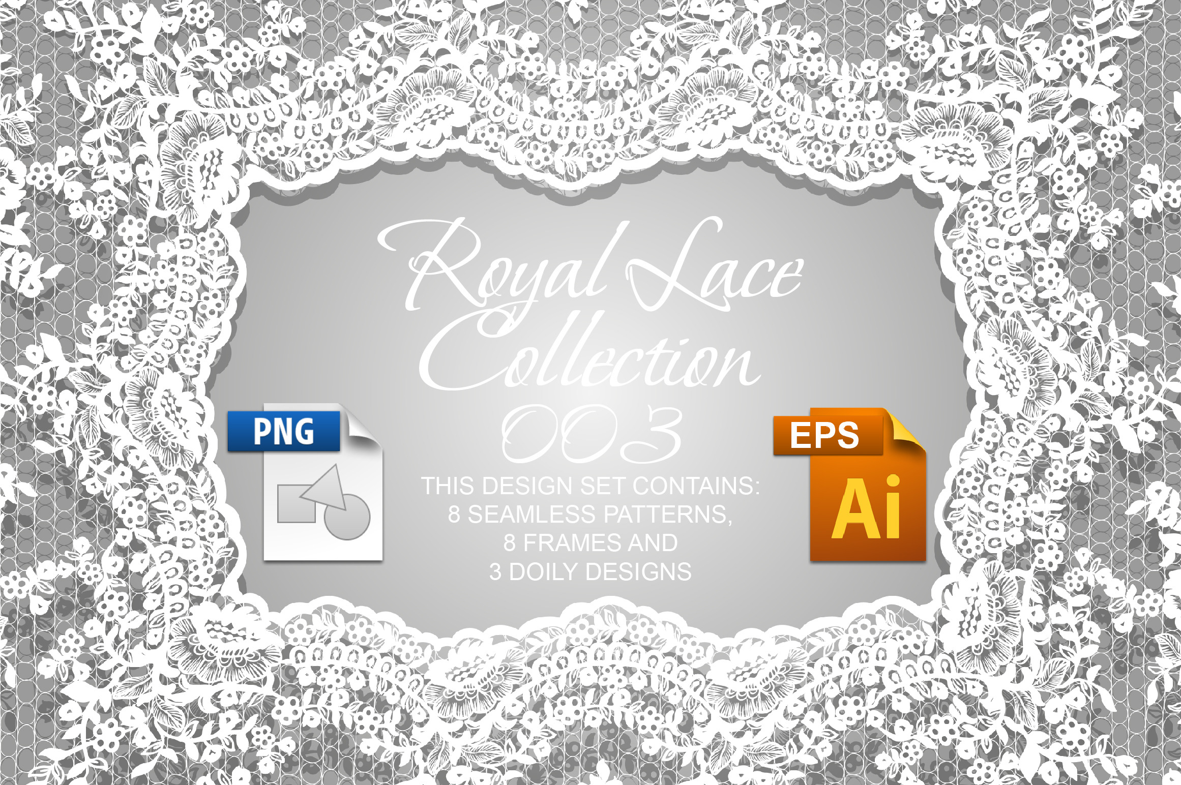 Royal Lace Collection 003, a Pattern Graphic by Simple Design