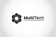 Multi Tech Logo Template, a Branding & Logo Template by The Branding Fusion