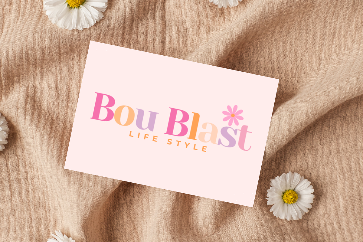 Bright DIY Canva Logo Template